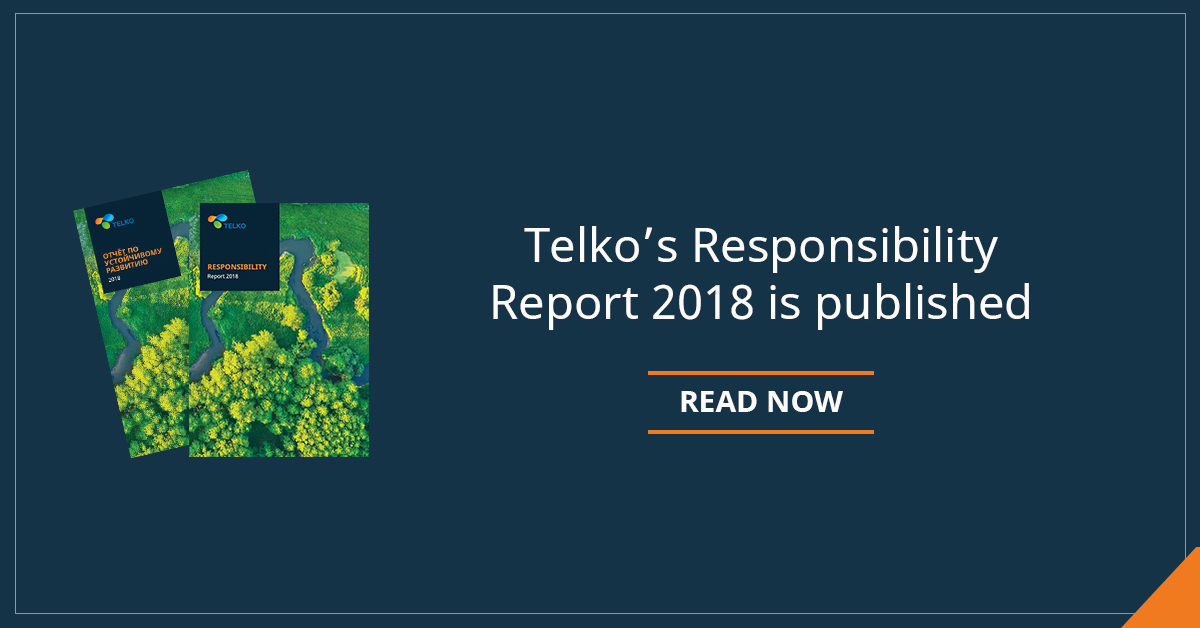 Telko's Responsibility Report 2018 is published